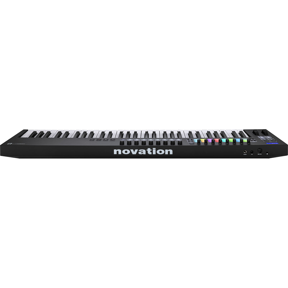Novation Launchkey 61-Key MK3 MIDI Controller w/ Headphone, Pedal ... Novation Launchkey 61-Key MK3 MIDI Controller w/ Headphone, Pedal ...